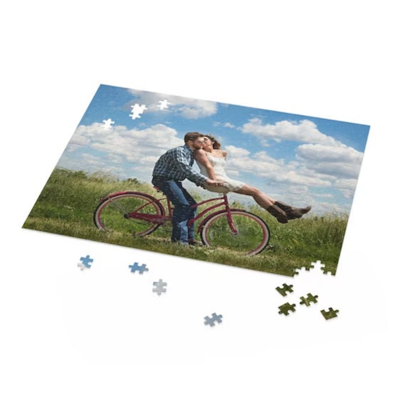 Custom Wooden Jigsaw Puzzle Your Photo Turned Into a Personalized Puzzle Unique Gift Idea 120 ...