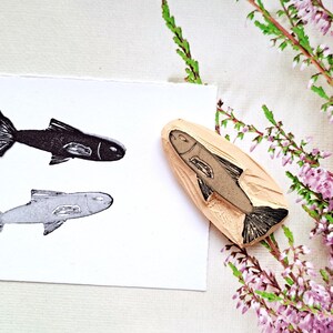 Sardine Stamp, Nautical Fish Art for Scrapbooking, Journaling ...