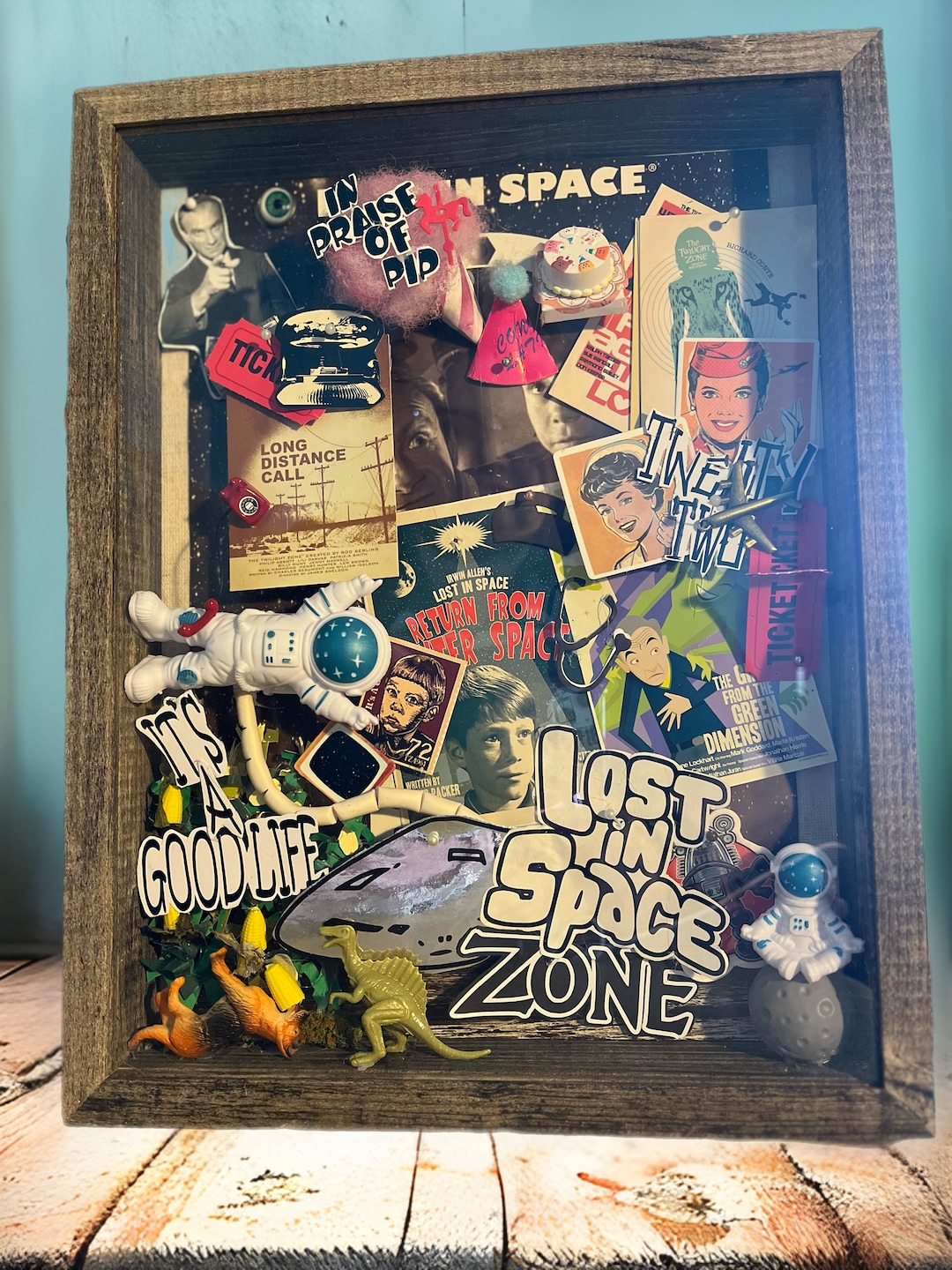 Lost in Space / Twilight Zone Shadow Box - Etsy