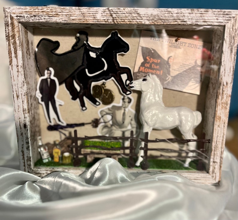 Spur of the Moment, Classic Twilight Zone Episode - Shadowbox - Etsy