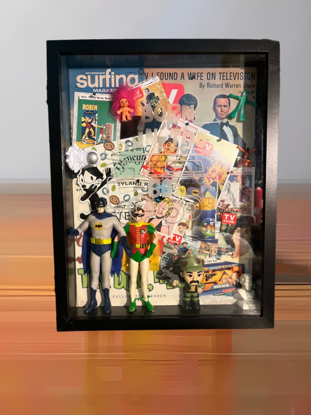 60s Shadow Box - Etsy