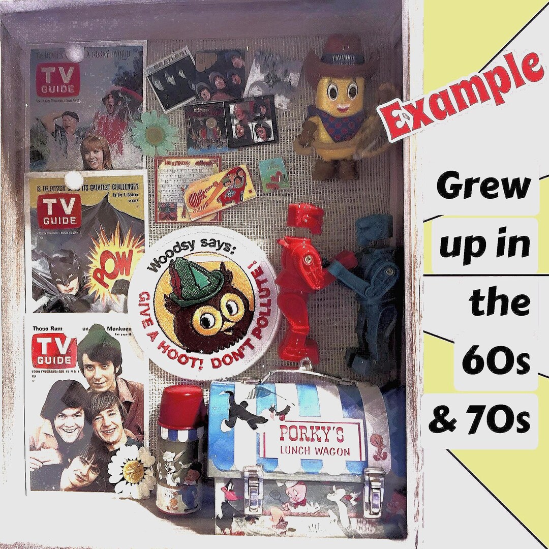 Shadowboxes-custom Grew up in The… - Etsy