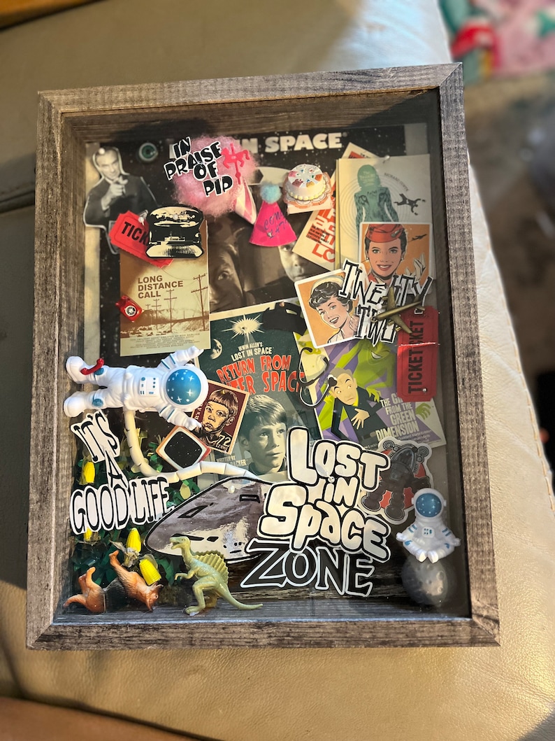 Lost in Space / Twilight Zone Shadow Box - Etsy