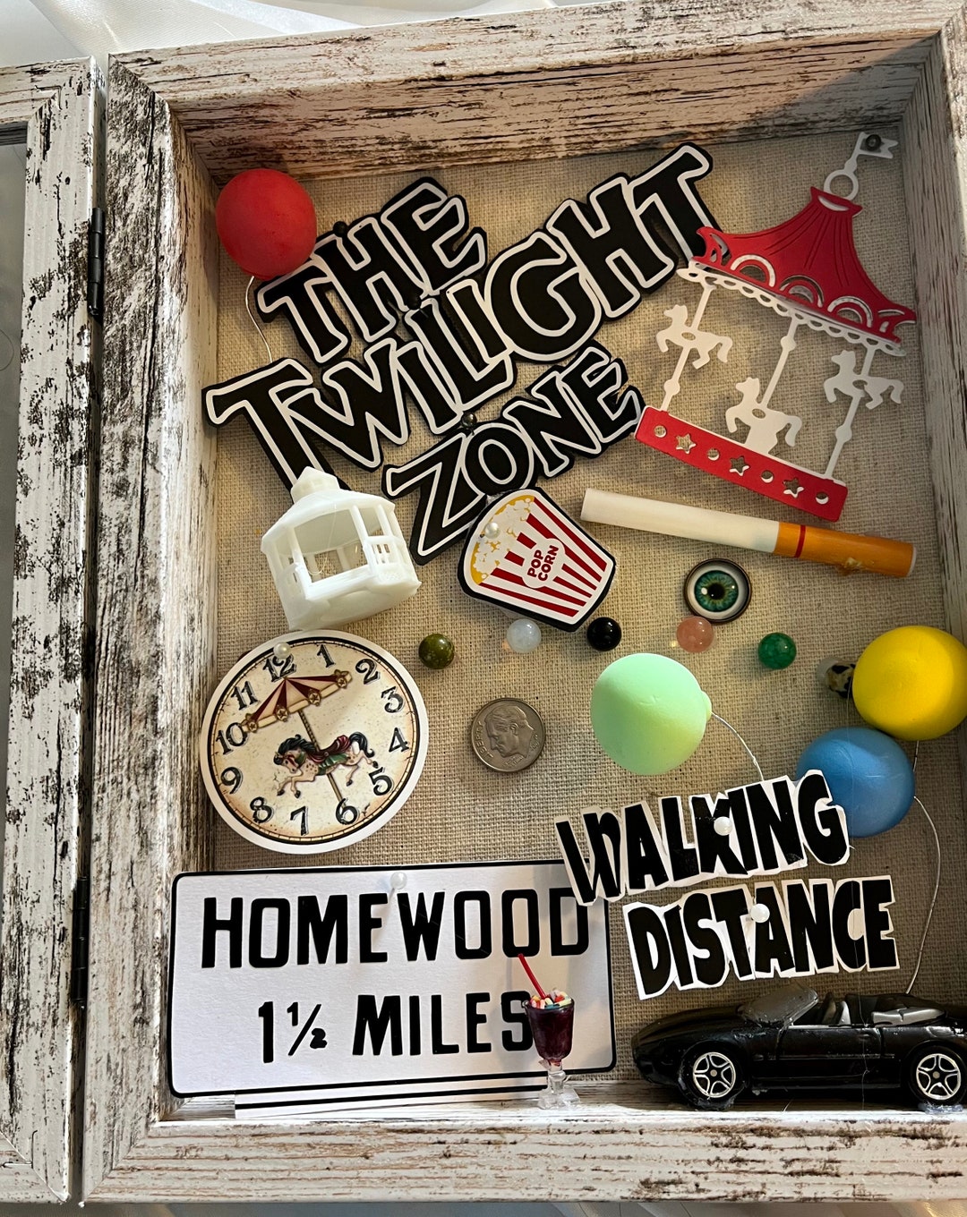 Walking Distance, Classic Twilight Zone Episode Shadowbox - Etsy