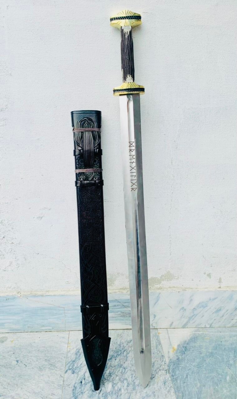 Viking/norse Forged Sword, Sword of Kings, Valhalla Sword, Cosplay ...