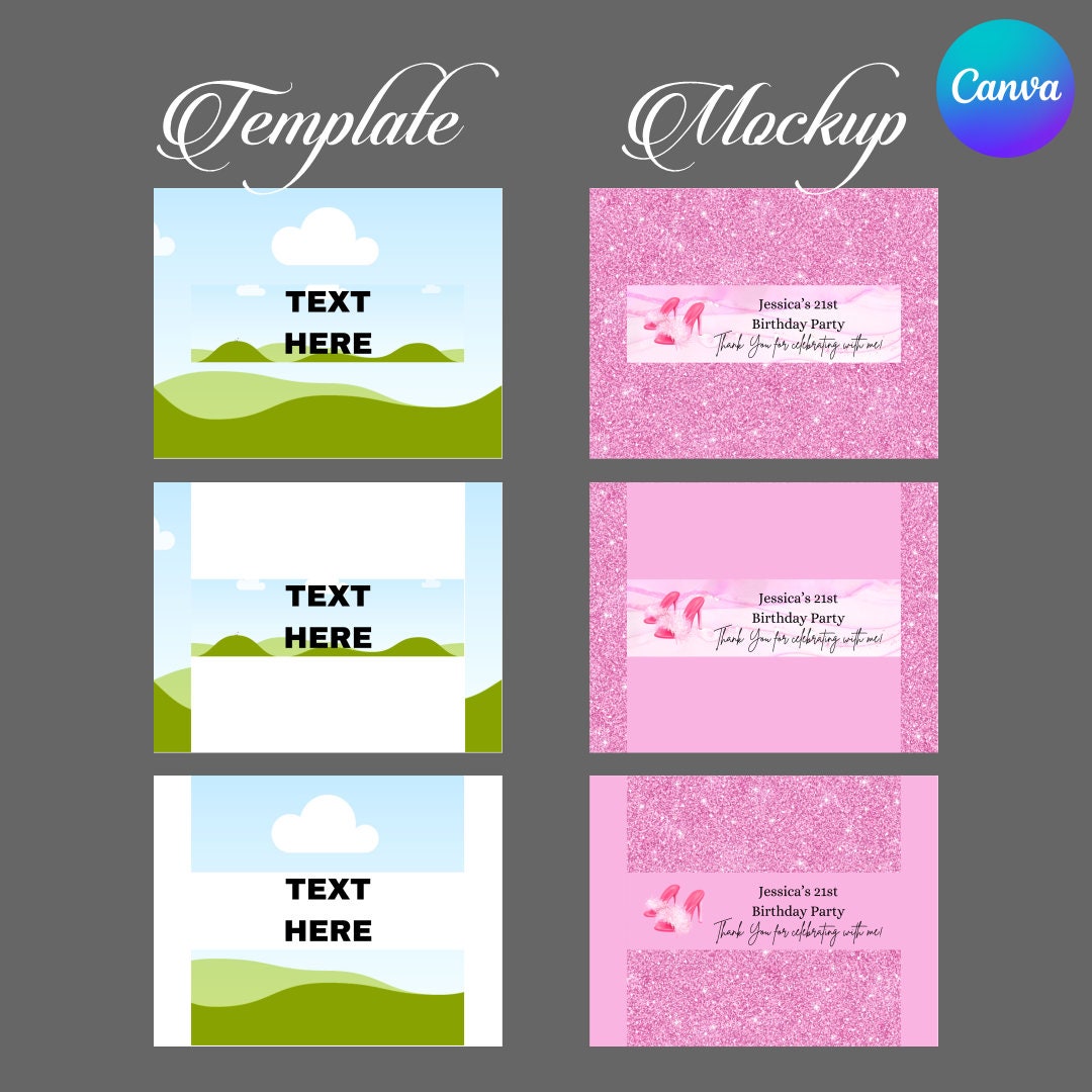 Chocolate Bar Wrapper, Blank Chocolate Template, 2 Finger Kit Kat, 20g ...