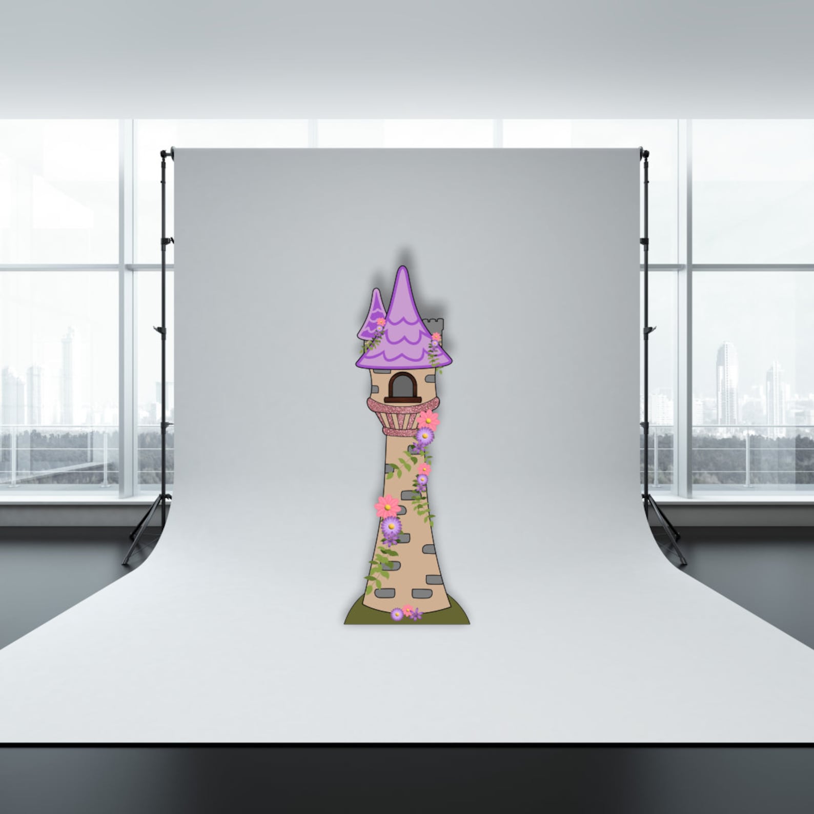 Rapunzel's Tower, Tangled Inspired, Princess Tower, Cartoon Character ...