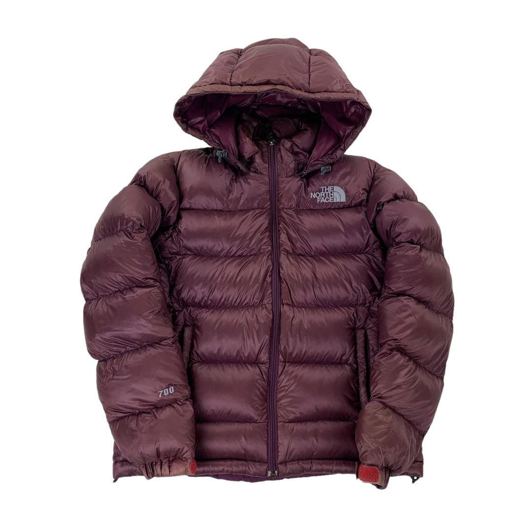 The North Face Shiny Nylon Puffer Women XS Daunenjacke Down Coat Puffa ...