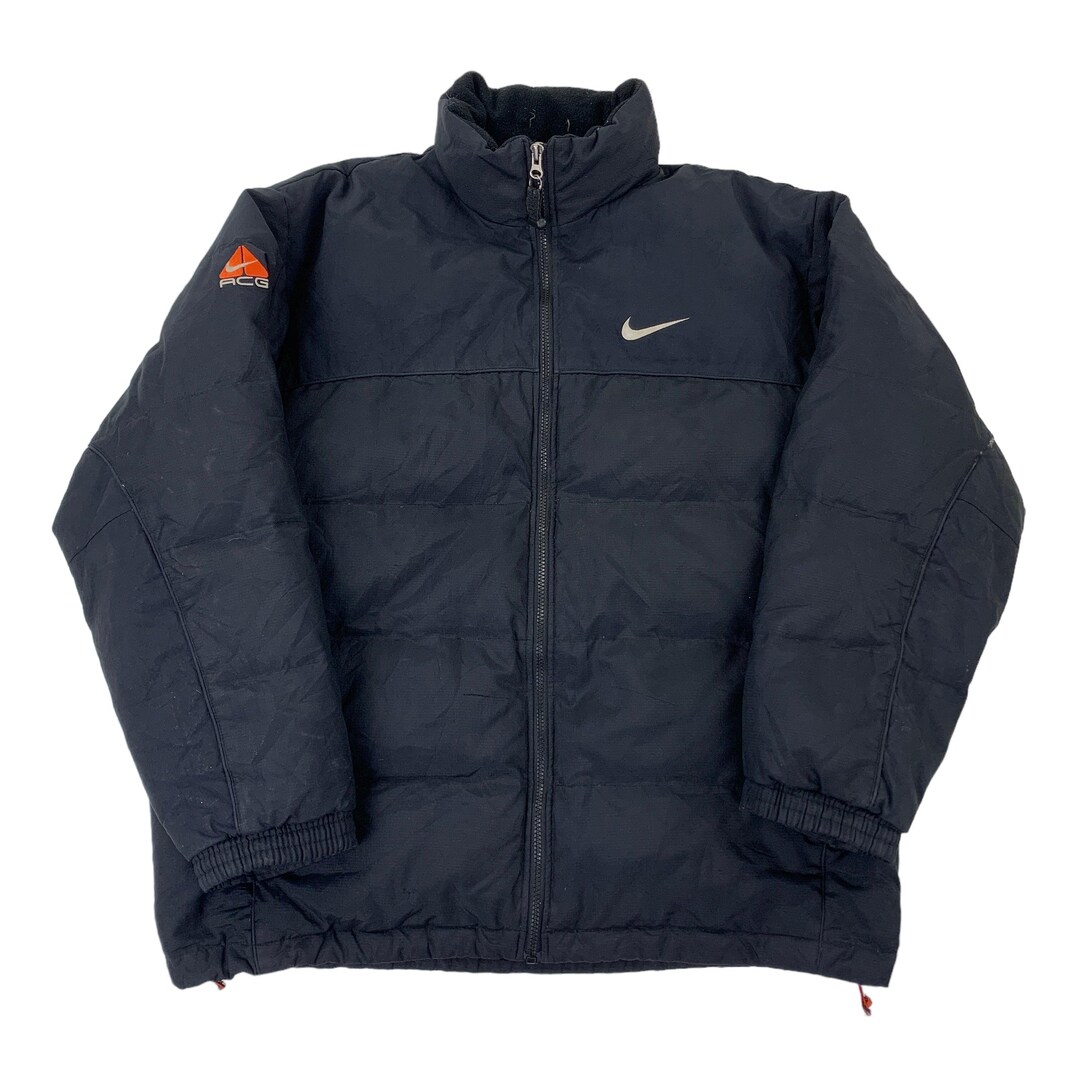 Vintage Nike ACG Puffer Jacket XL Outerwear Padded Down Coat Puffa ...