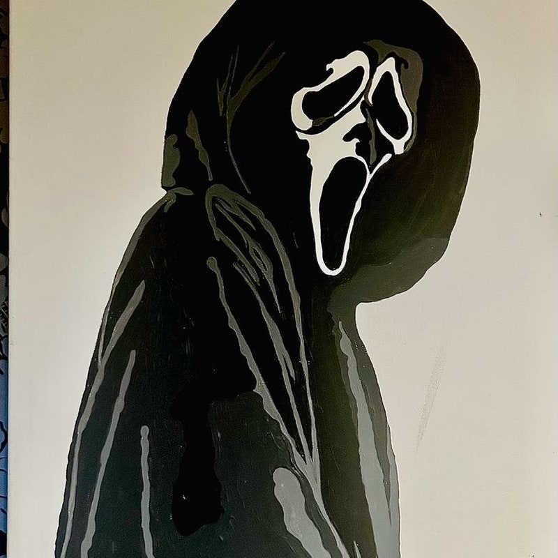 Ghostface Painting - Etsy