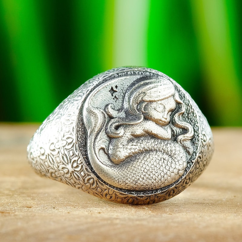 Mermaid Ring - Etsy
