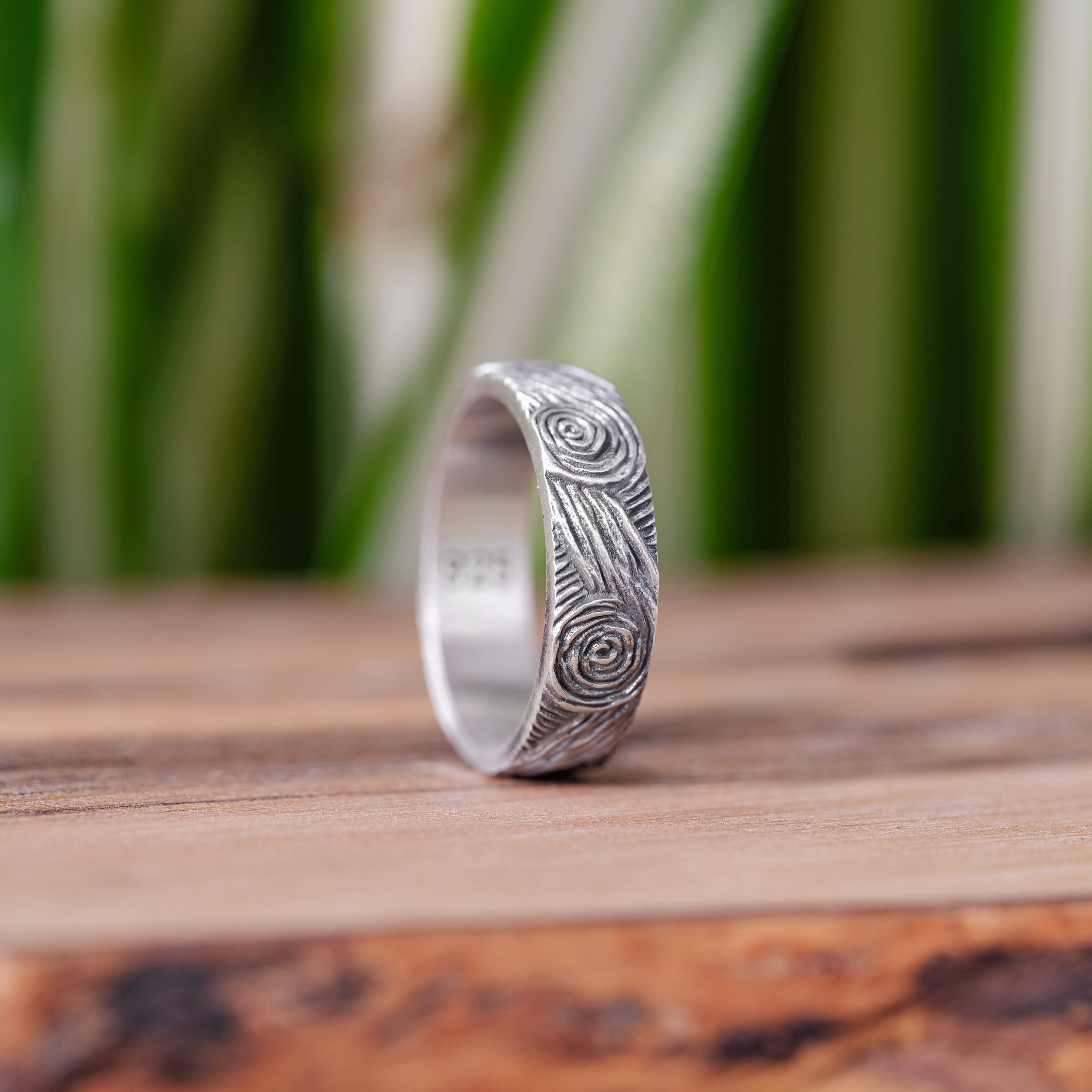 Starry Night Sky Ring, Matching Couple Promise Ring for Mens Cool Pinky ...