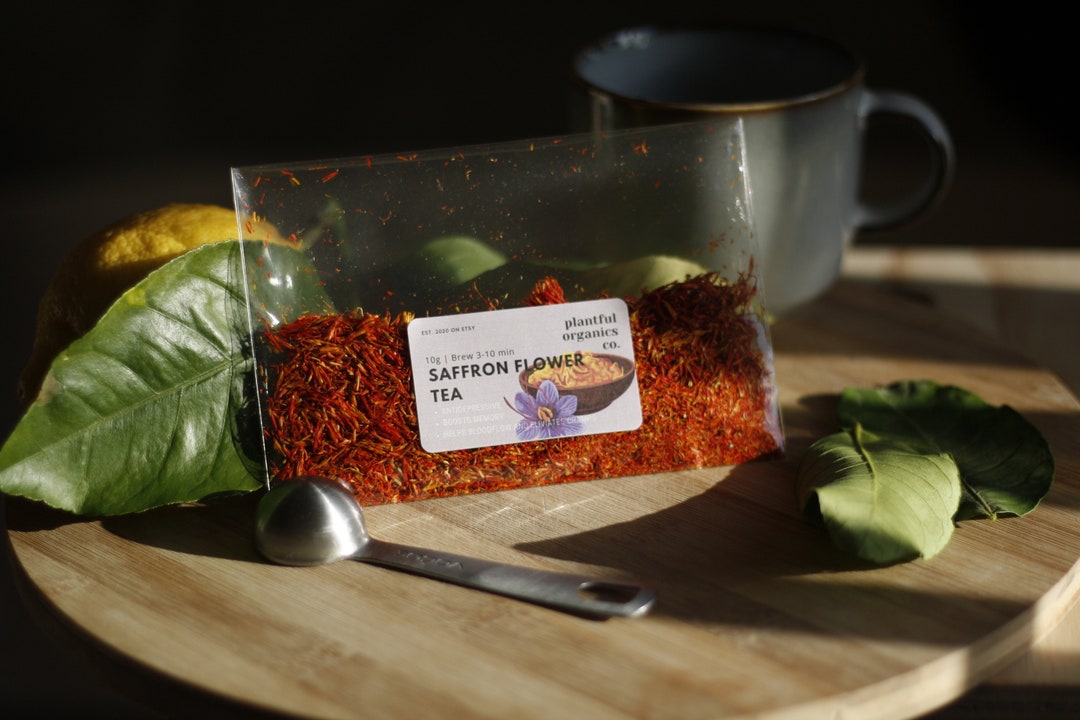 Saffron Tea, Saffron Flower Tea, Herbal Evening Tea, Tea for Sleeping ...