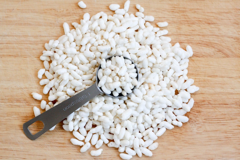 Puffed Rice: Crunchy Rice Cereal Snack for Baking - Etsy