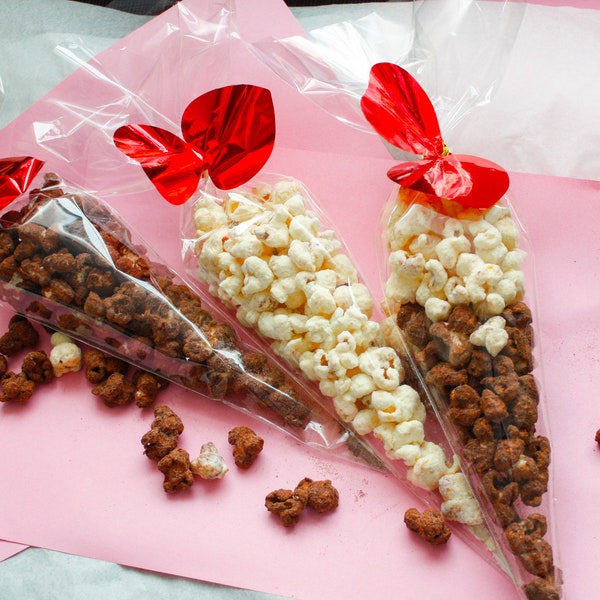Popcorn Cones - Etsy