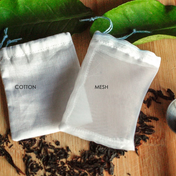 Reusable Tea Bags - Etsy