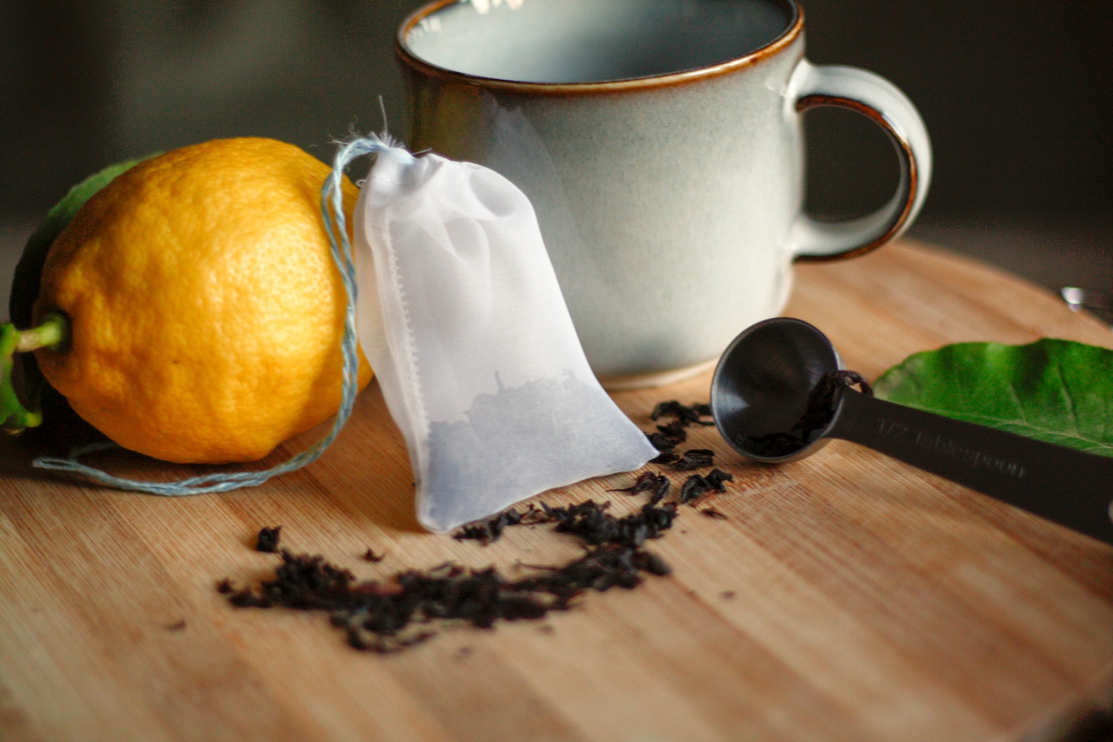 Reusable Organic Cotton Tea Infuser Bag: Eco-friendly Loose Leaf ...