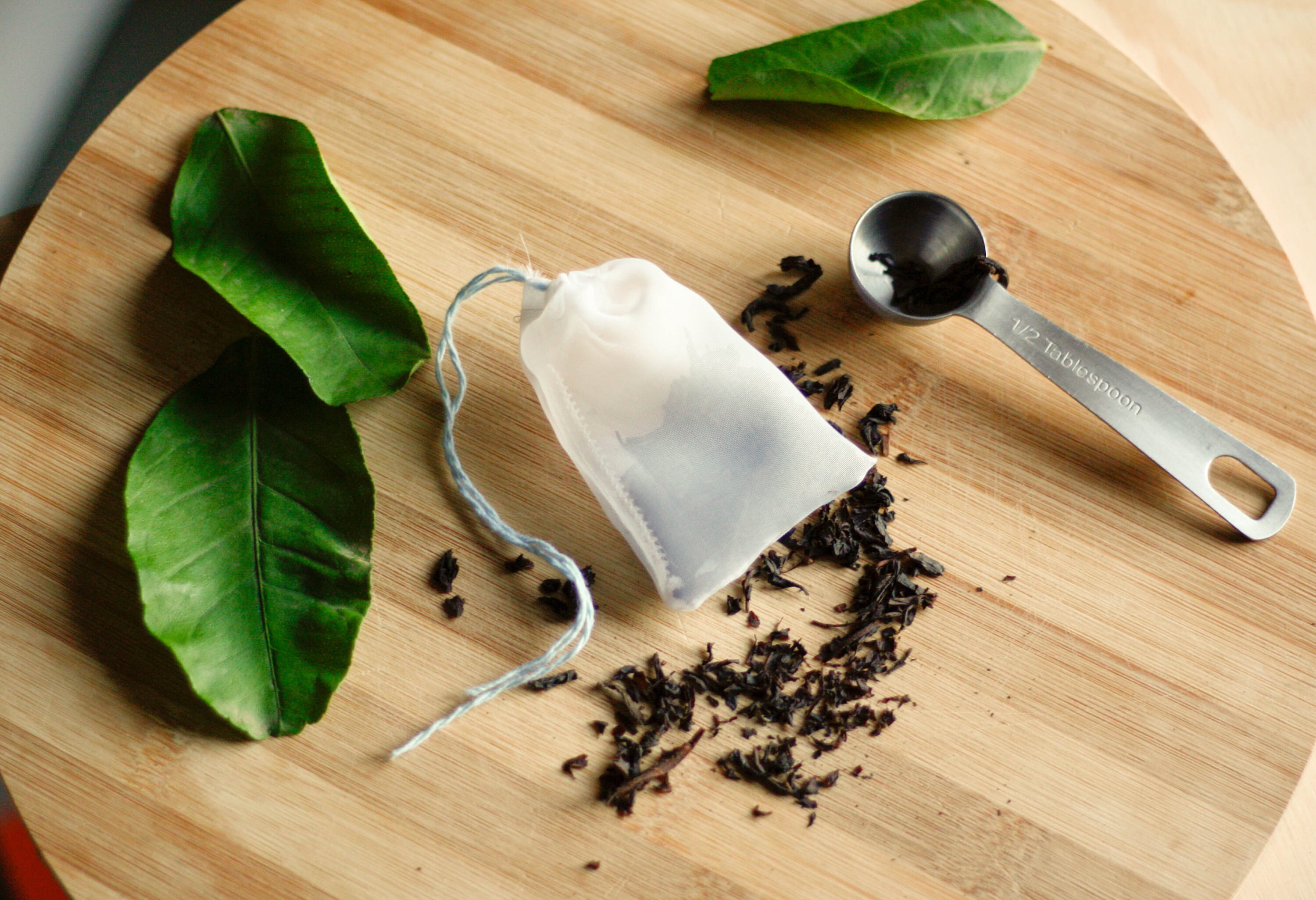 Reusable Organic Cotton Tea Infuser Bag: Eco-friendly Loose Leaf ...