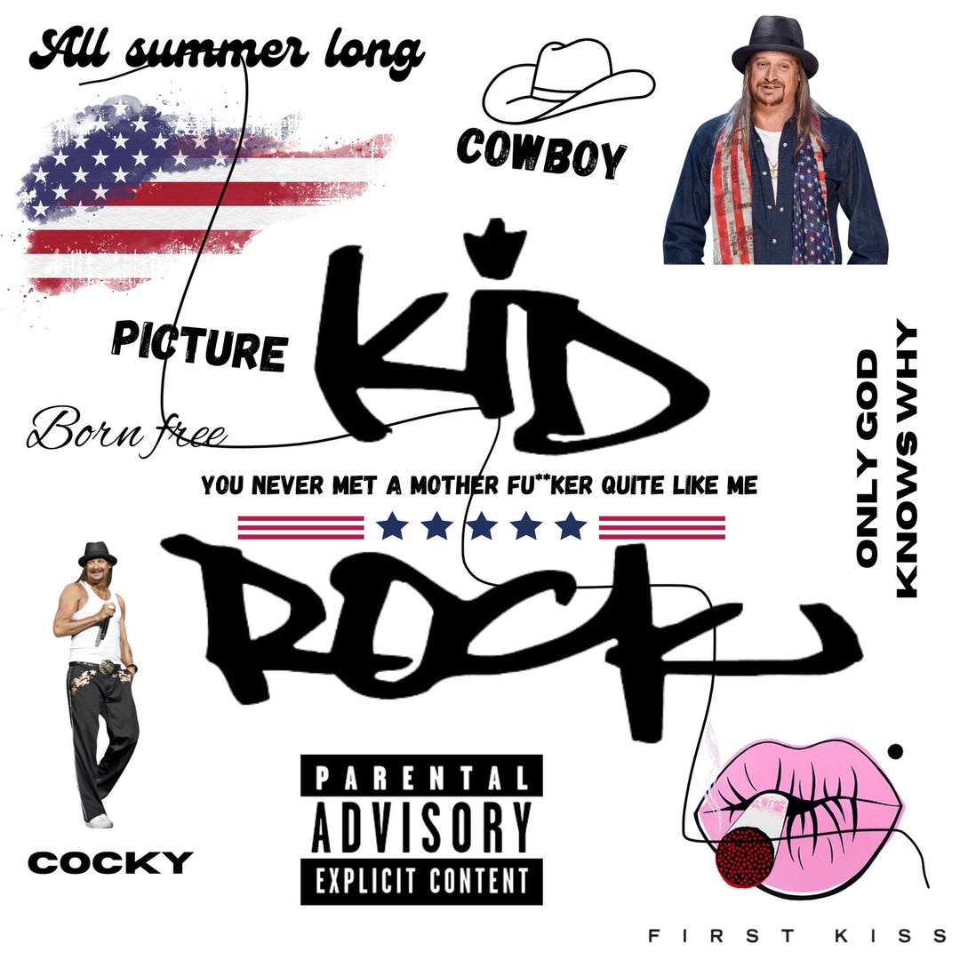 Kid Rock Png - Etsy
