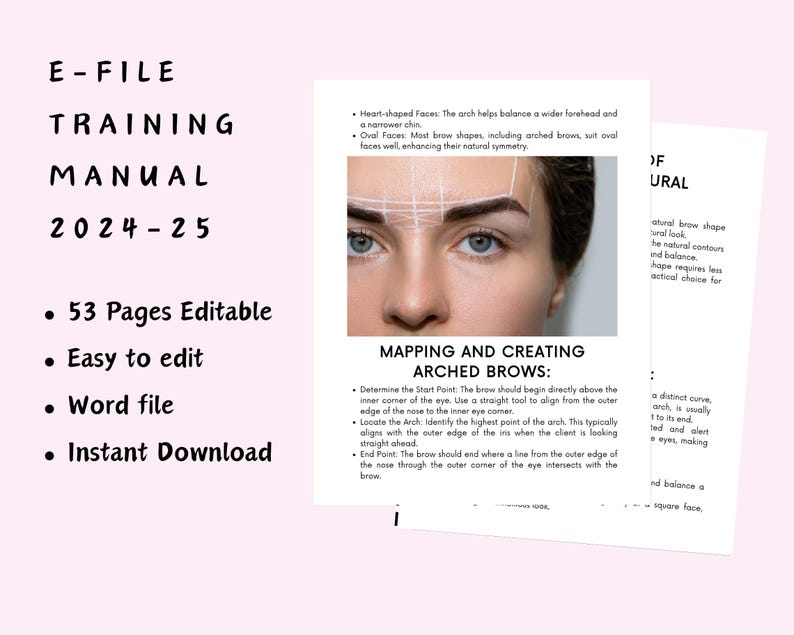 Brow Mapping Manual | Comprehensive Guide for Perfect Eyebrow Shapes ...