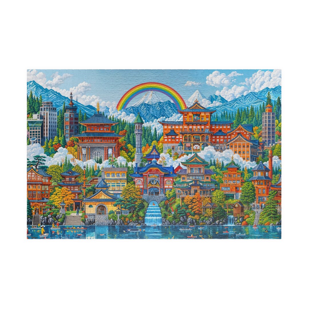 Exquisite Japanese Jigsaw Puzzle for Adults and Kids Challenge Your ...