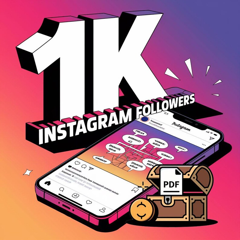 1k IG Followers Growth Boost Guide - Etsy