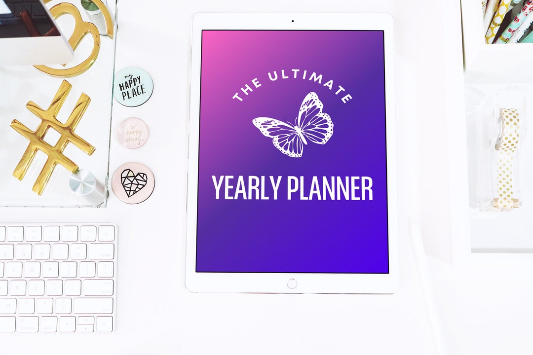2024 Ultimate Yearly Planner Organize Your Life With Our Comprehensive ...