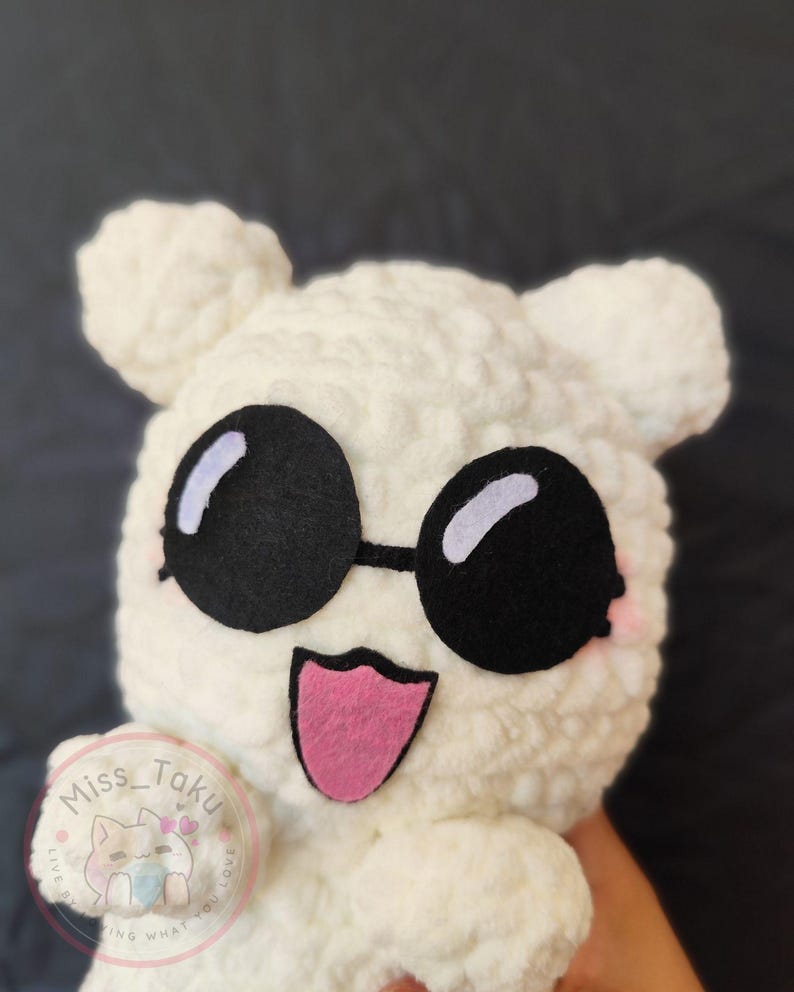 Gojo Cat Plush Jujutsu Kaisen Inspired - Etsy