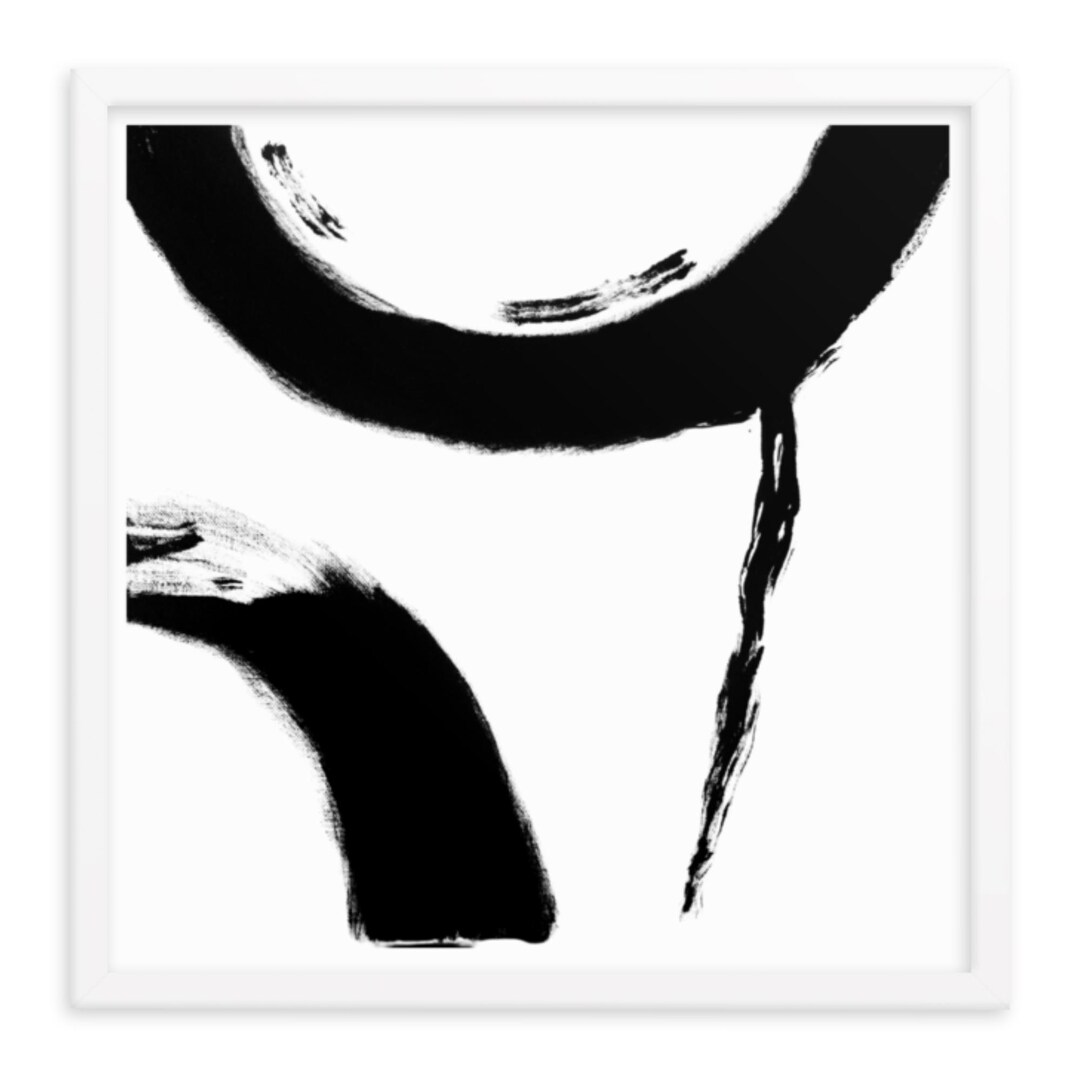 Enso Zen Deconstructed Circle Wall Art Home Decor Buddhism Mindfulness ...