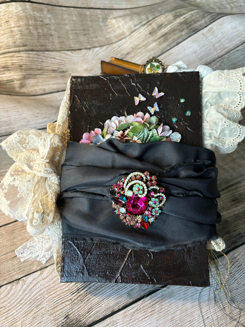 Junk Journal Nature Journal Chunky Bulky Notebook Treasure Book Elves ...