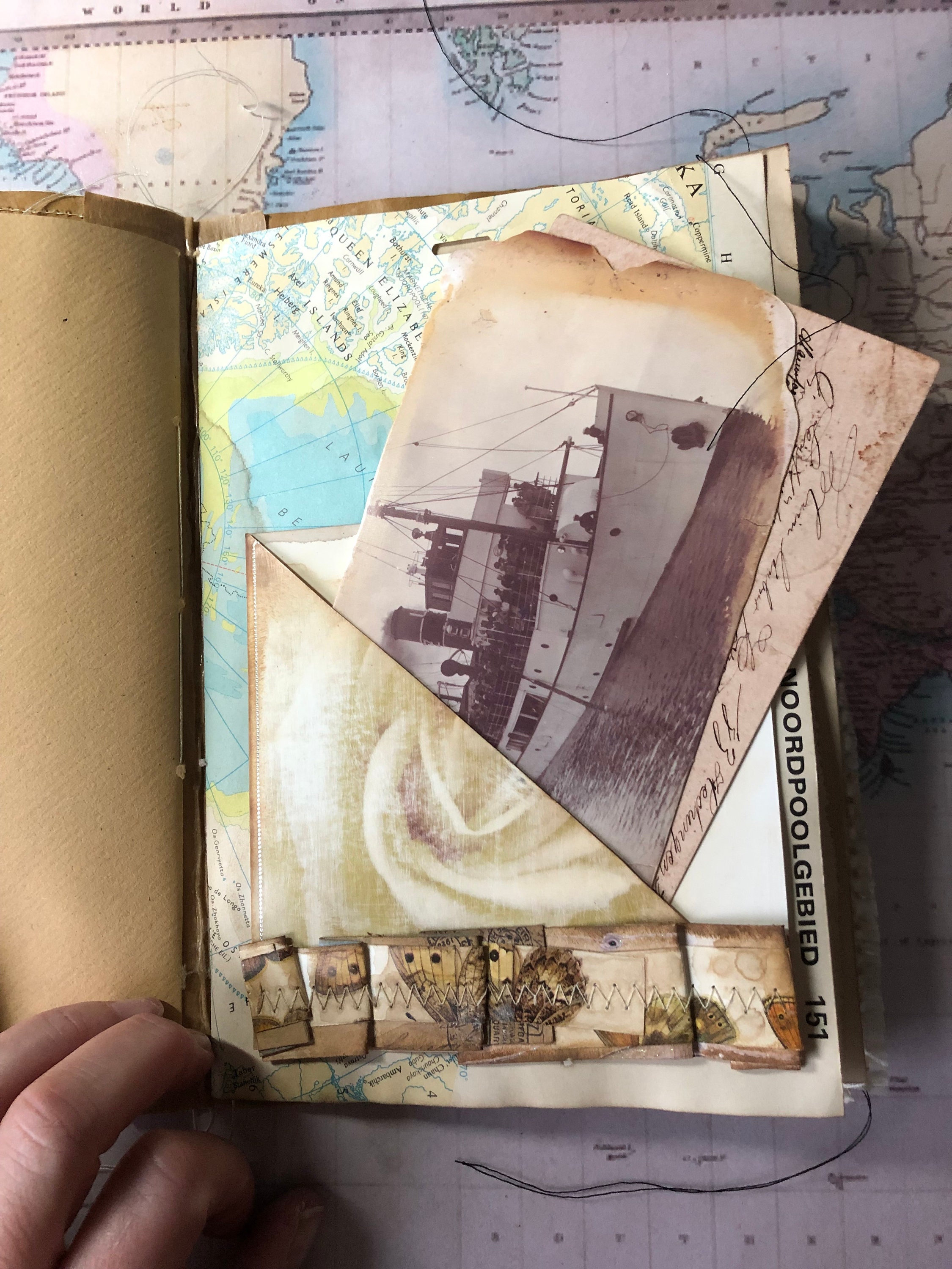 Junk Notebook, Junk Journal, Schatboek, Kunstboek, Art Journal ...