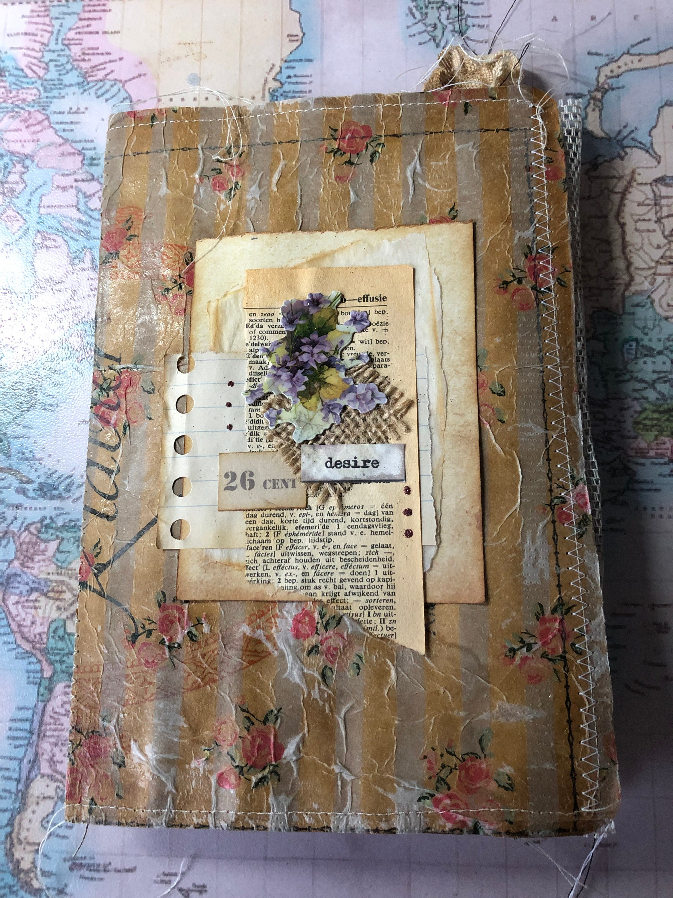 Junk Notebook, Junk Journal, Schatboek, Kunstboek, Art Journal ...