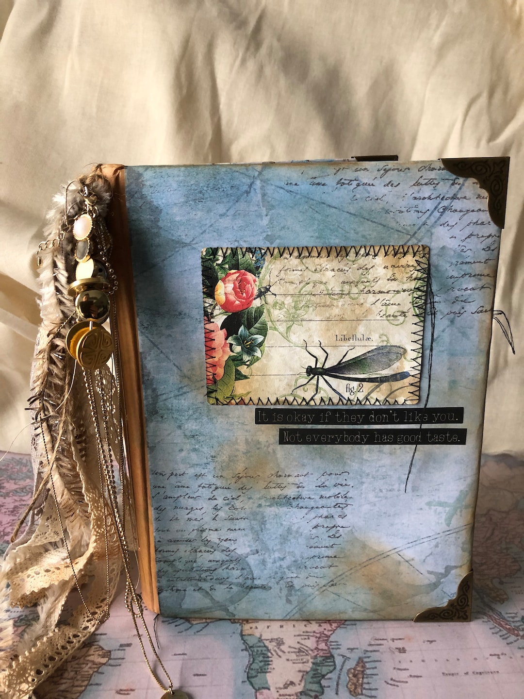 Bulky and Chunky Vintage Junk Journal Art Book Decorated Book Handmade ...