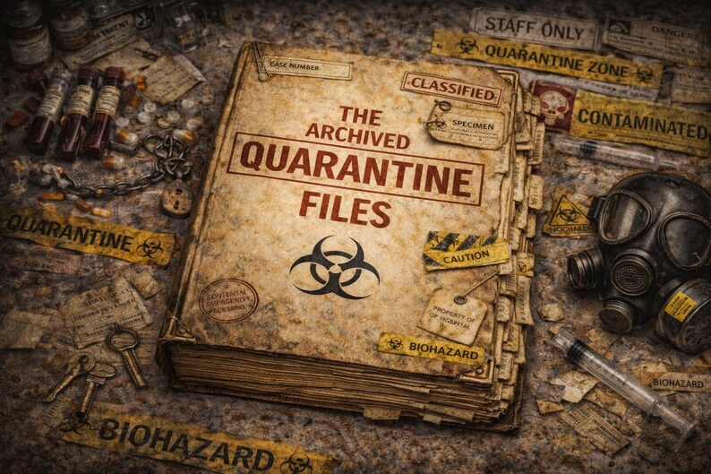 Digital Kit With Printable Junk Journal Pages Theme Virus/biohazard ...