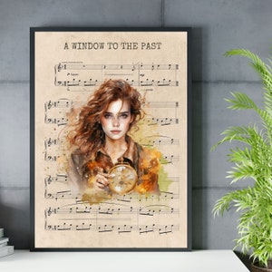 Wizarding Inspired Poster, Vintage Wizard School, Potter Prints, Wizard ...