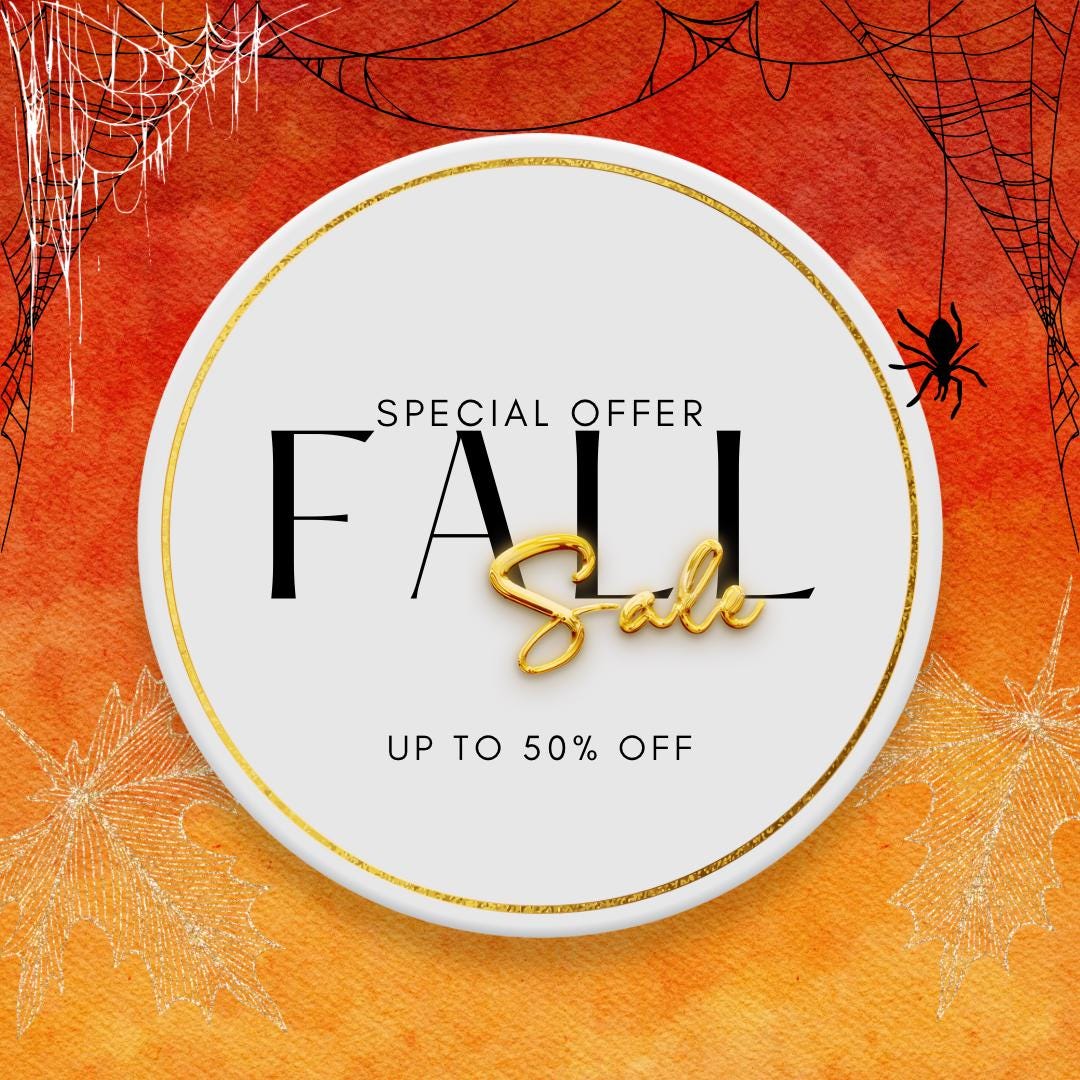Fall Sale Flyer, Fall Shop Sale, Boutique Fall Flyer, October Sale ...