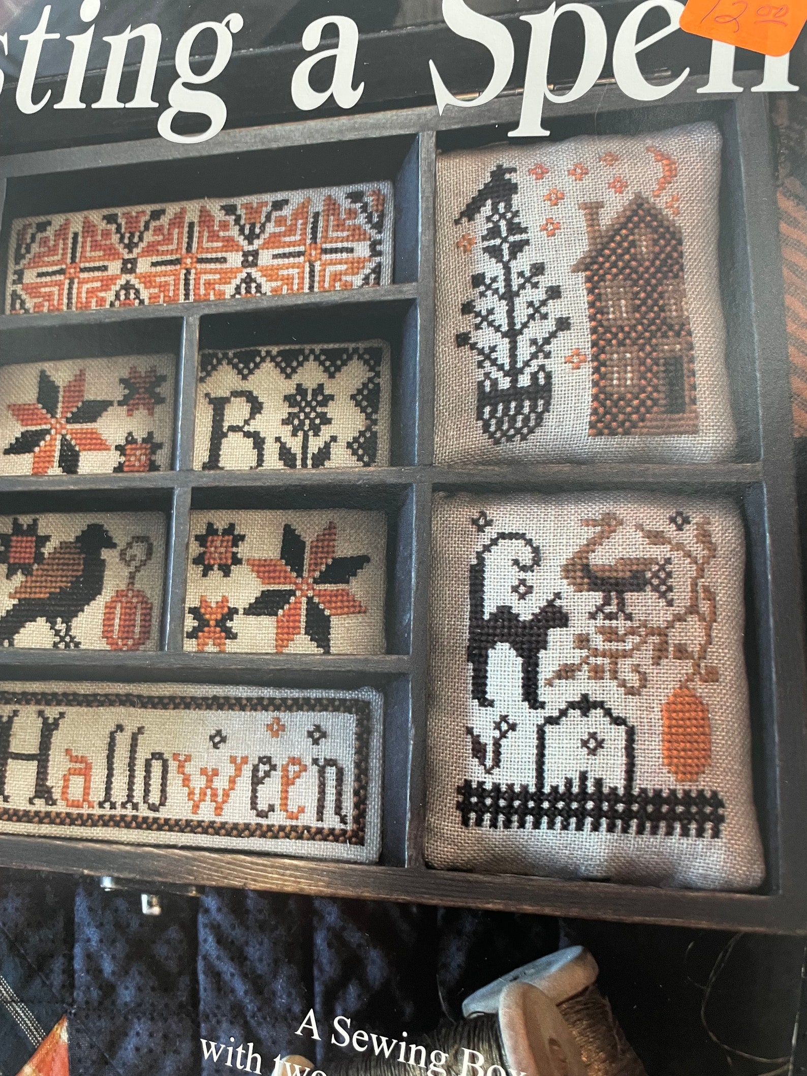 Blackbird Designs Casting a Spell Cross Stitch Book - Etsy