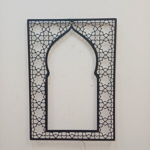 Mihrab qıbla Islamic Metal Wall Art, Islamic Wall Decoration ...