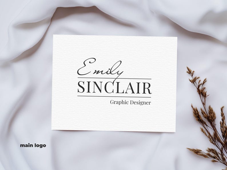 Editable Logo Design Template | Canva Template Business Logo ...