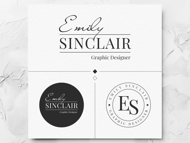 Editable Logo Design Template | Canva Template Business Logo ...