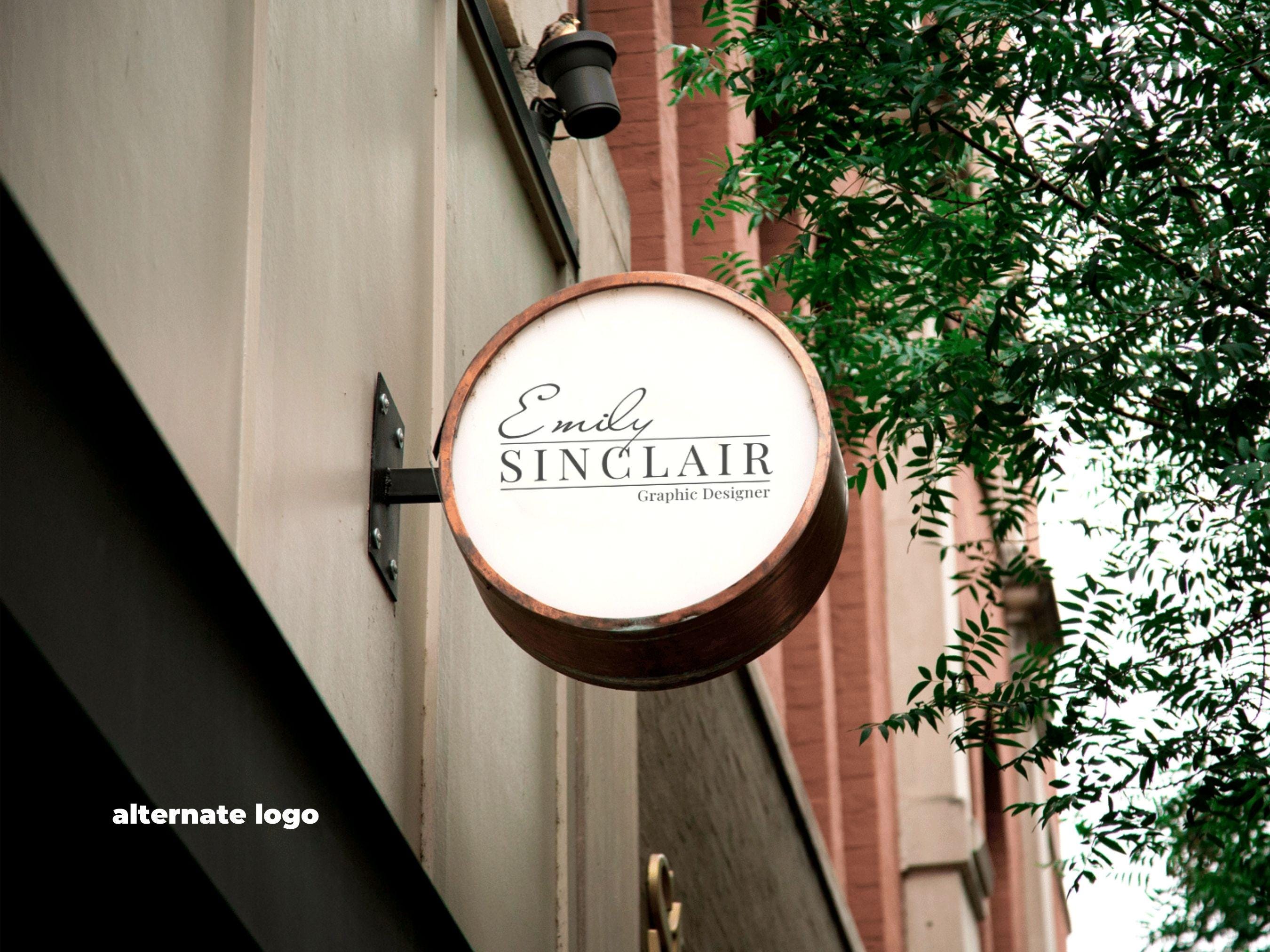 Editable Logo Design Template Canva Template Business Logo Professional ...