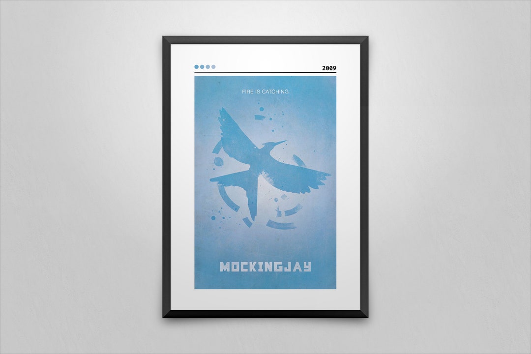 Mockingjay Suzanne Collins Minimalist Book Poster Custom Book Poster ...