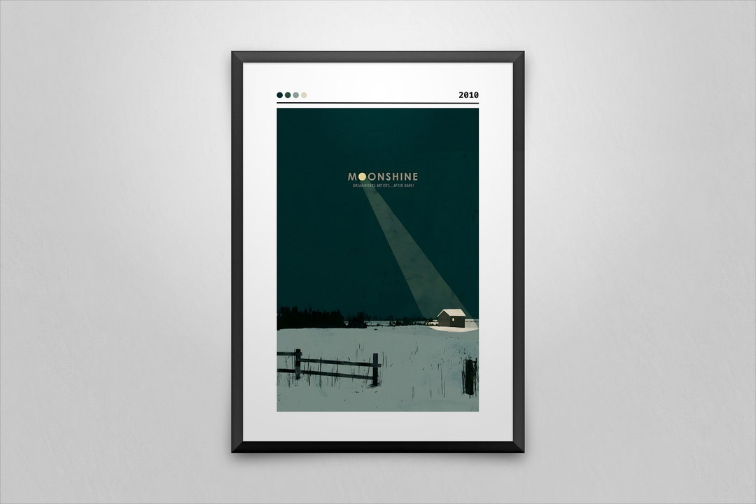 Moonshine Poster Dreamworks Animation Minimalist Book Poster Custom ...