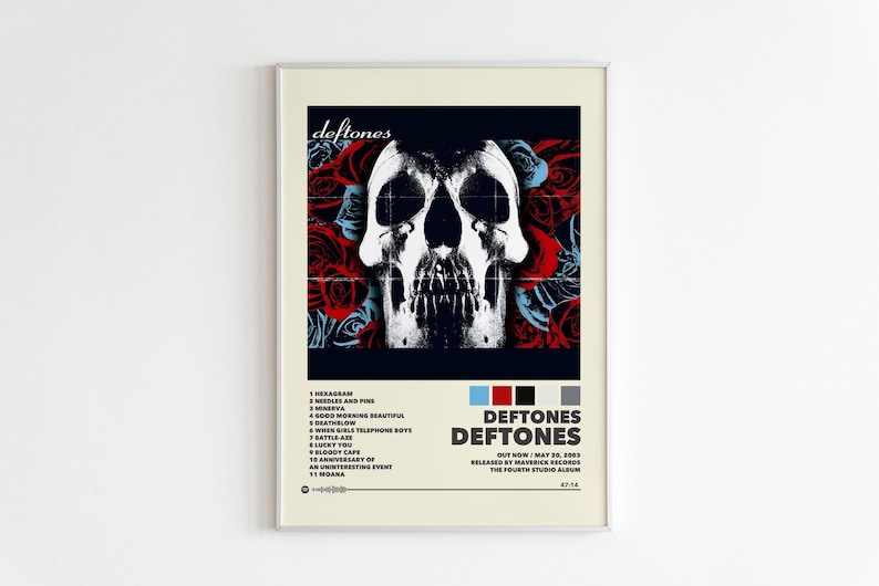 Deftones Posters / Deftones Poster, Album Cover Poster, Print Wall Art ...