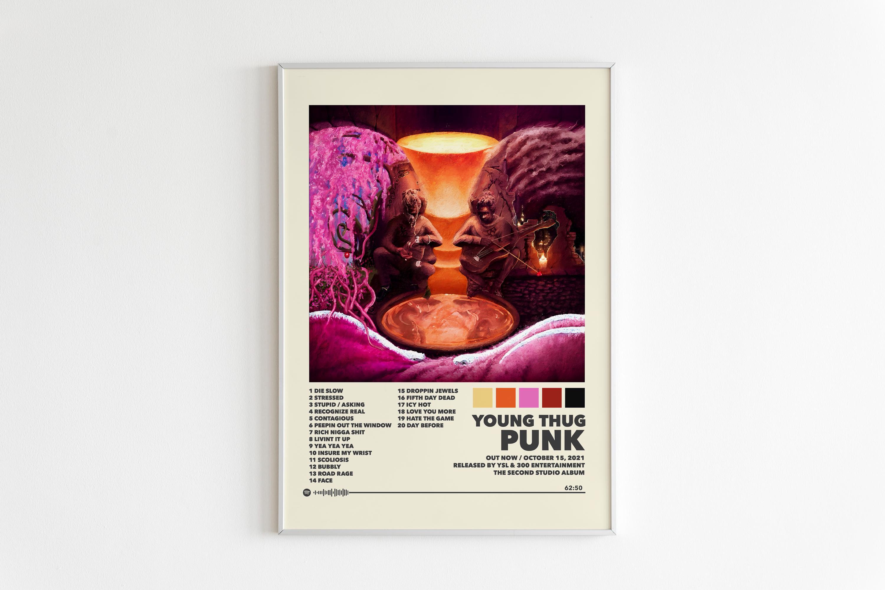 Young Thug Posters / Punk Poster / Young Thug, Punk / Album Cover ...
