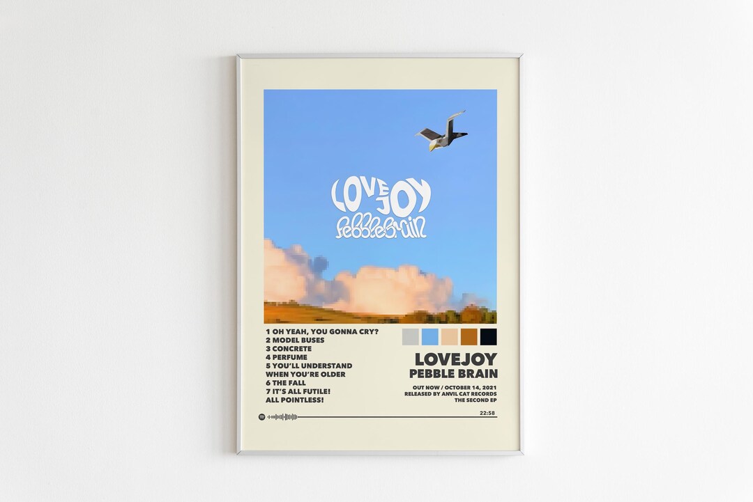 Lovejoy Posters / Pebble Brain Poster / Album Cover Poster / Poster ...