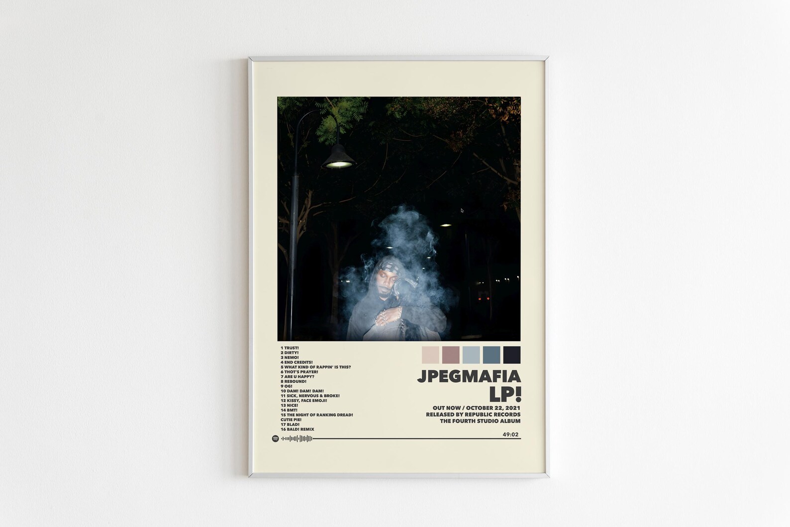 JPEGMAFIA Posters / LP Poster / JPEGMAFIA, Danny Brown / Album Cover ...