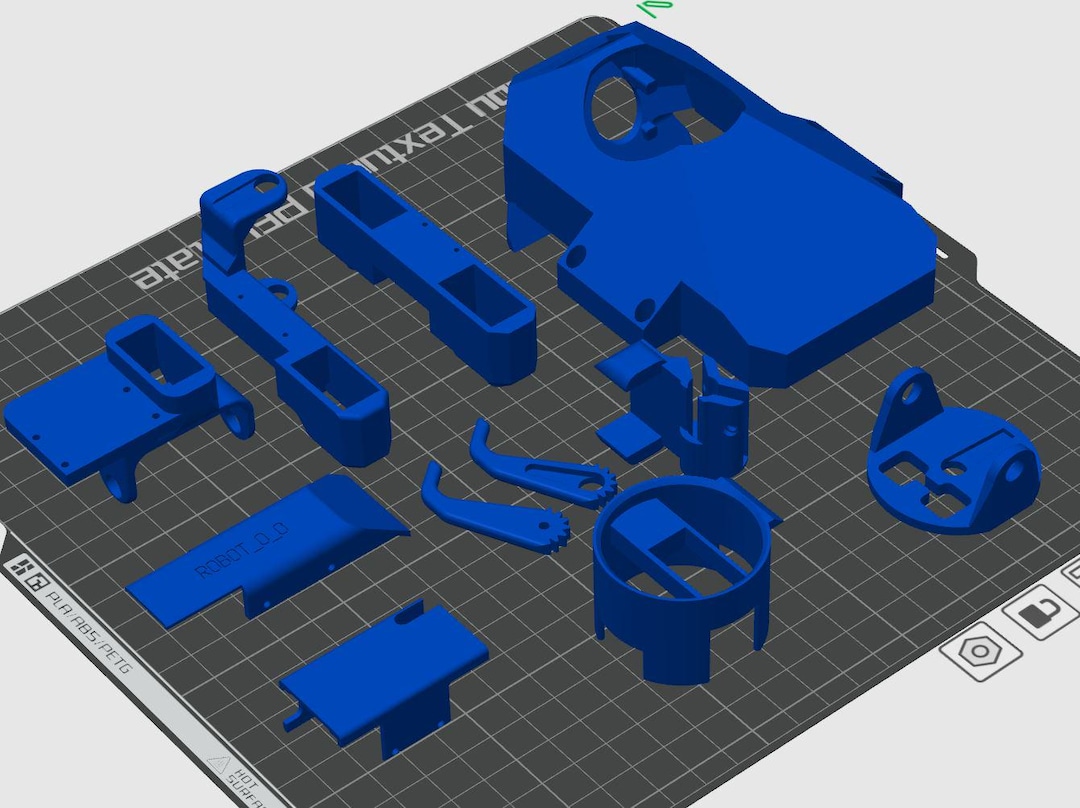 Robot Arm With Case 3D STL Files for Printing - Etsy