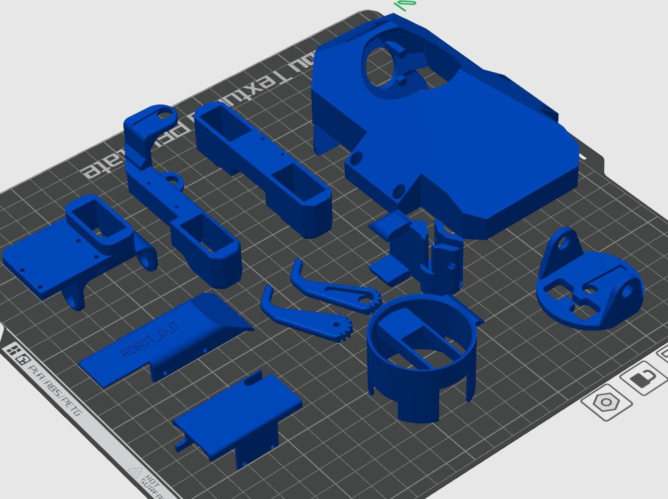 Robot Arm With Case 3D STL Files for Printing - Etsy