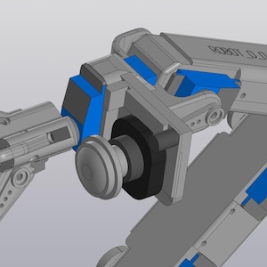 Robot Arm With Case 3D STL Files for Printing - Etsy